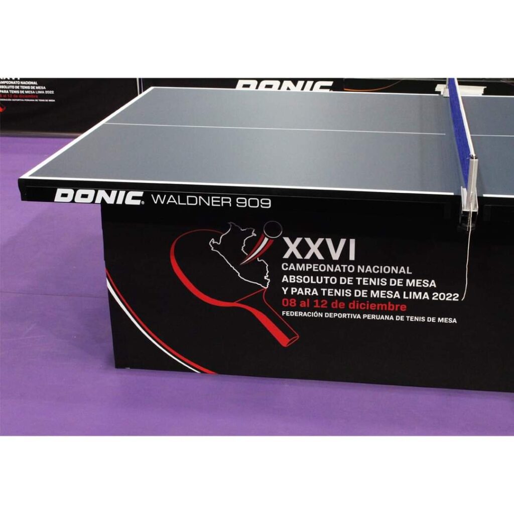 Mesa DONIC WALDNER 909 25mm ITTF – Tenimesistas – Tenis de Mesa Perú
