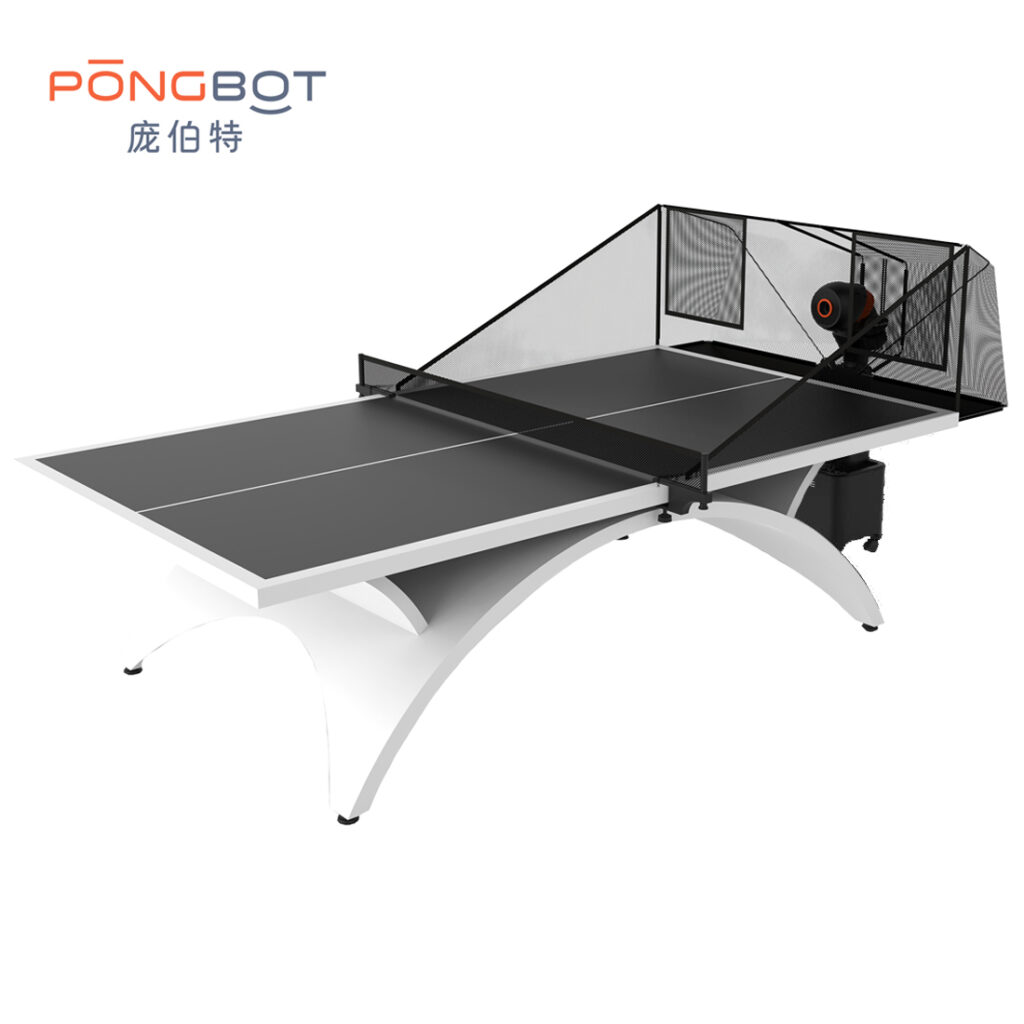 Robot PONGBOT HALO PRO (Black Edition) – Tenimesistas – Tenis de Mesa Perú